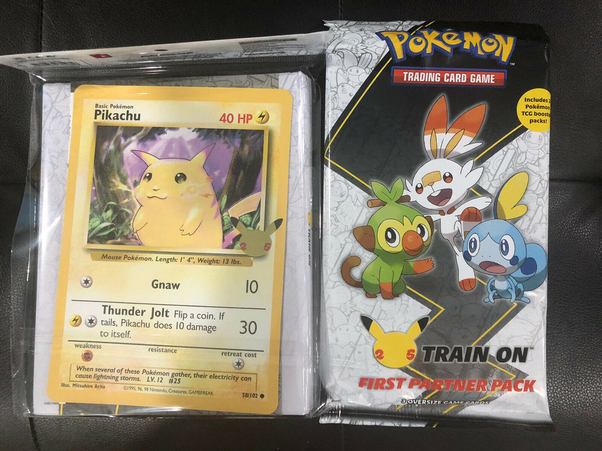 First Partner Binder + Galar Booster pack (2 regular boosters inside ...